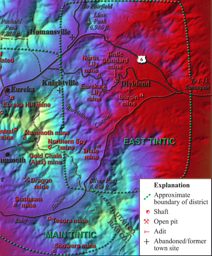 The Geology of the Tintic Mining District | The Elements Unearthed