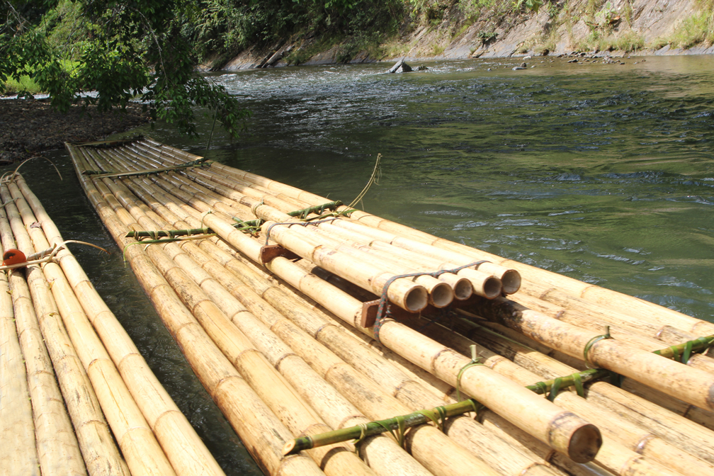 Bamboo Rafting on the Amandit River | The Elements Unearthed